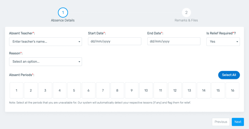 Roster: Relief Teacher Planning & Exam Invigilation Scheduling