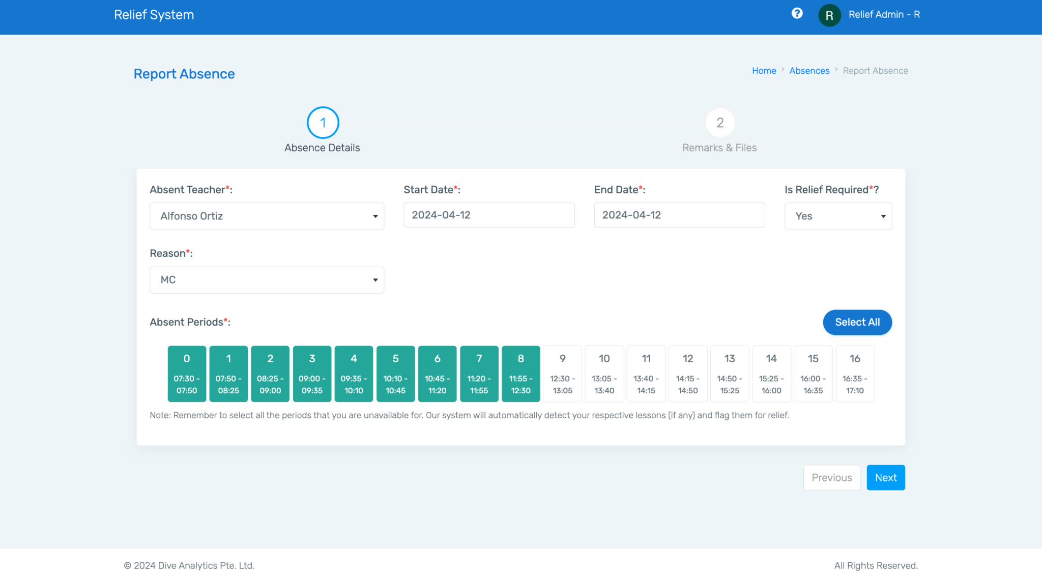 Report Teacher Absence With Ease Using Roster