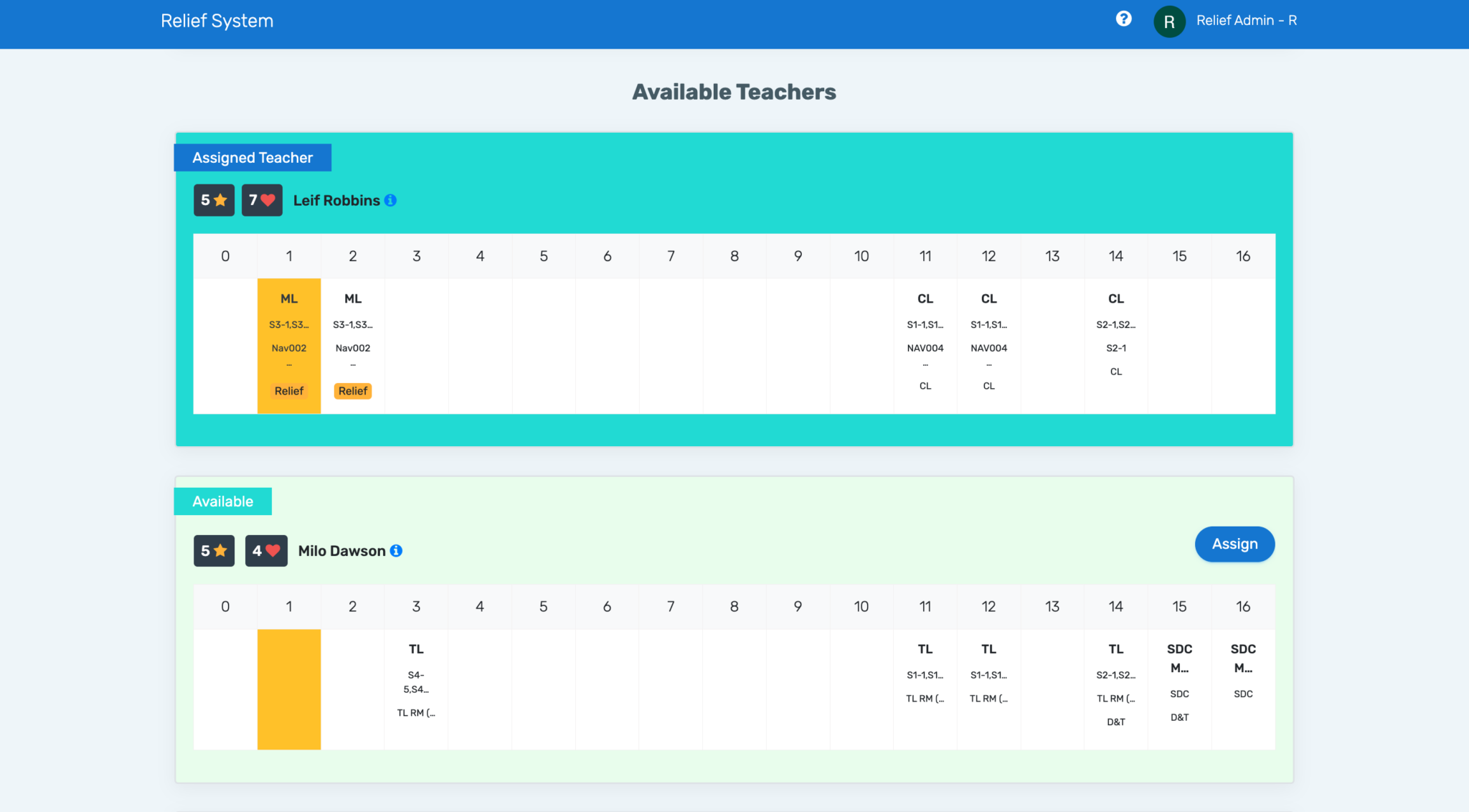 Smarter Relief Teacher Planning: Roster’s Auto-Assignment